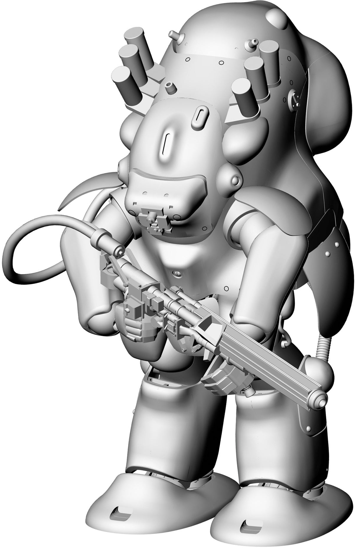 MK44G-6 Gold Knight – Hasegawa 1/20 Scale Model Kit (Ma.K) – Paint on ...