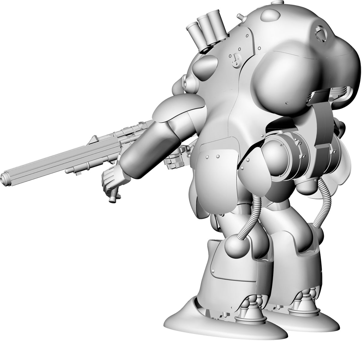 MK44G-6 Gold Knight – Hasegawa 1/20 Scale Model Kit (Ma.K) – Paint on ...