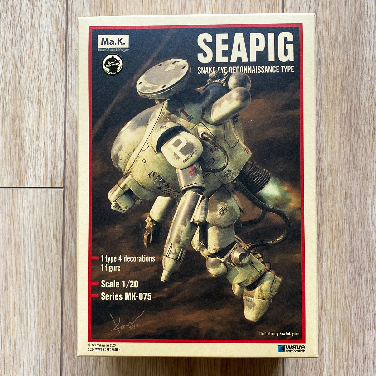Seapig (WAVE 1/20) – Maschinen Krieger Model Kit – Paint on Plastic Store