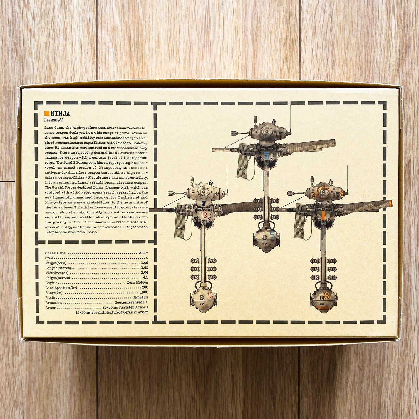 [PRE-ORDER] WAVE Ma.K 1/20 Ninja Lunar Assault Recon Model Kit – Paint ...