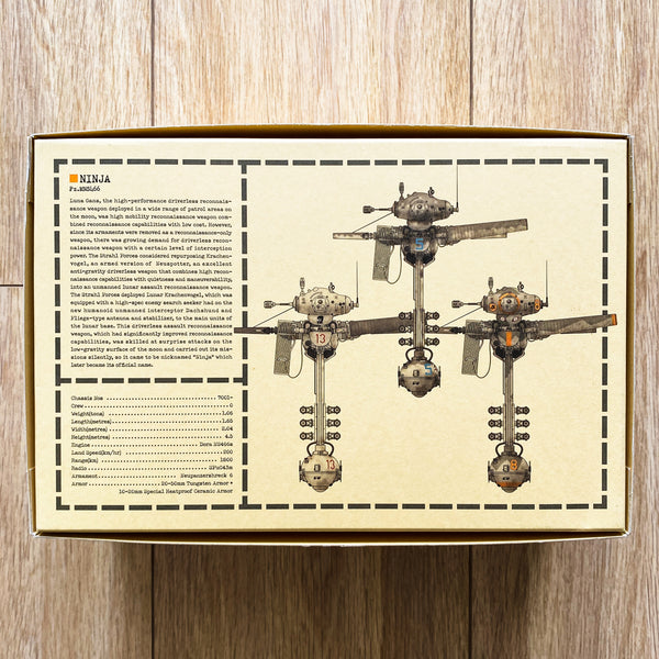 WAVE Ma.K 1/20 Ninja — Lunar Recon Variant (Kit Only) – Paint on ...